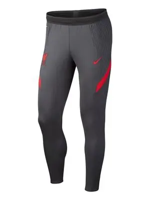 Nike Liverpool 20-21 Vaporknit Strike Pants 'grey - Grey/red