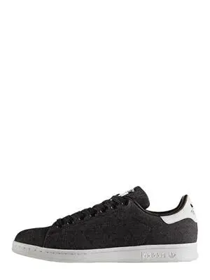 Adidas Originals Stan Smith Denim Sneakers - Black