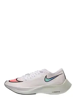 Nike Zoomx Vaporfly Next% "hyper Jade" Athletic Sneakers - White/red