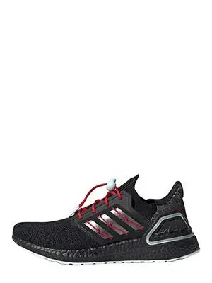 Adidas Adidas Ultraboost 20 Athletic Sneakers Black/red/gray
