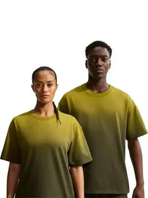 Nike Nocta Fleece Cs T-shirt 'moss Medium Olive - Moss/medium Olive