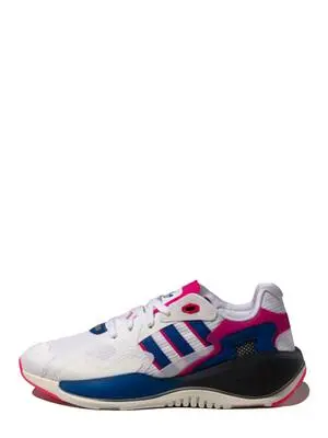 Adidas Zx Alkyne "white Shock Pink" Sneakers - White/pink/blue