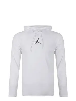 JORDAN Dri-fit Alpha Flying Logo Hoodie - White