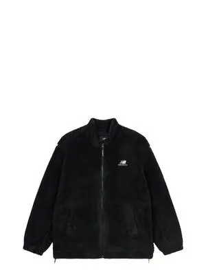 NEW BALANCE Logo Fleece Jacket - Black