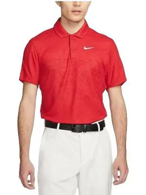 Nike Dri-fit Adv Tiger Woods Polo Shirts - Red