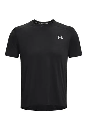 Under Armour Coolswitch Run Short Sleeve T-shirt 'black - Black/reflective