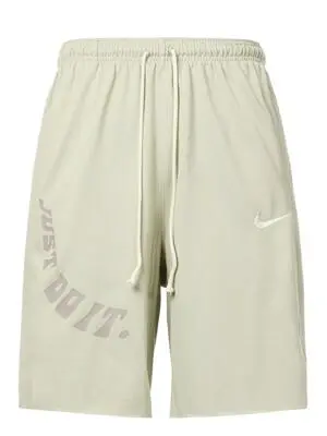 Nike Logo And Alphabet Print Casual Shorts - Default Color