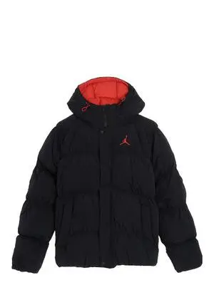 JORDAN Air Essential Puffer Jacket - Black/red