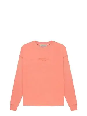 Fear Of God Fear Of God Essentials Relaxed Crewneck Sweatshirt Coral