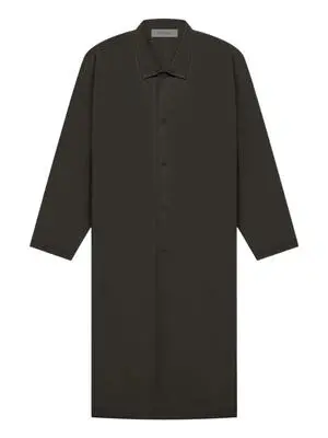 Fear Of God Long Coat - Off Black