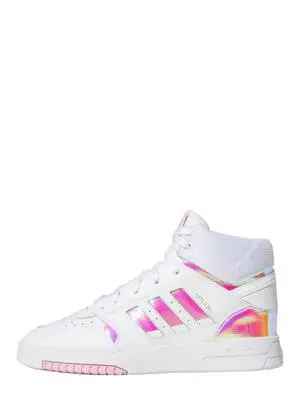 Adidas Drop Step High Top Sneakers - White