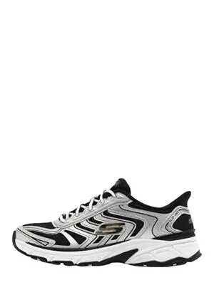 Sketchers Stamina Sneakers - Silver/black
