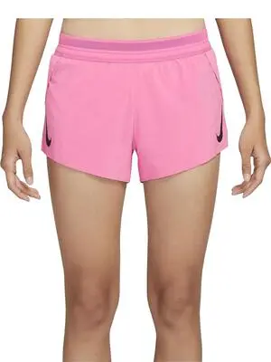 Nike Nike AeroSwift Running Shorts Pinksicle/black