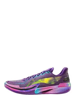 LI-NING Gamma 1 'grb Gamma Ray Burst' Sneakers - Purple/yellow/pink
