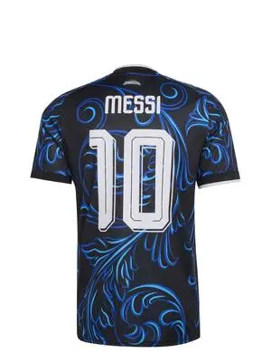 Adidas Lionel Messi Argentina 2026 Away Jersey - Black/lucid Blue
