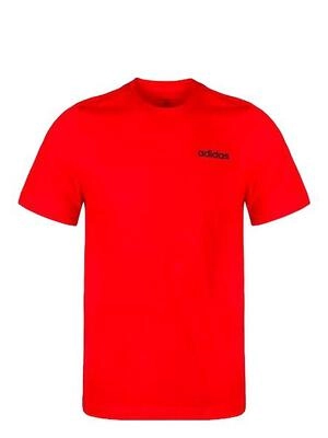 Adidas Short Sleeve Crew Neck T-shirt - Red