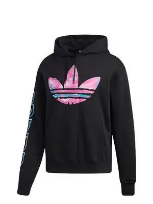 Adidas Originals Watercolor Graphic Hoodie - Black