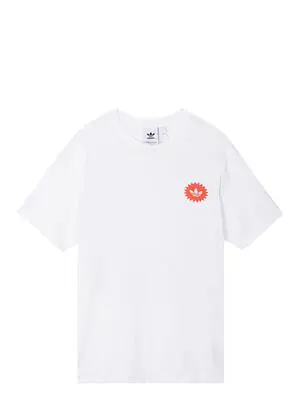 Adidas Originals Bodega Poster Back Printing Short Sleeve - White