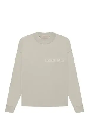 Fear Of God Fw22 Ls Tee Smoke Logo T-shirts - Grey