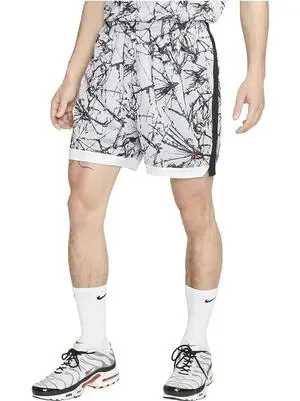 Nike Dri-fit F.c. 5 Inch Shorts - White/black