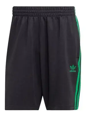 Adidas Originals Adicolor Classics+ Shorts 'black Green - Black/green
