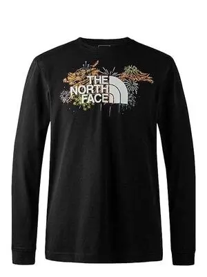 The North Face Graphic Long Sleeve Shirt - Black