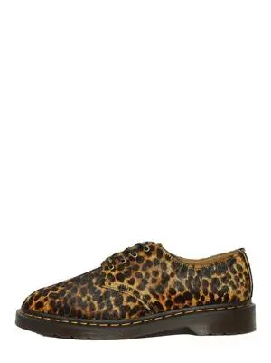 Dr. Martens 1461 Hair On Print Derby Shoes - Leopard