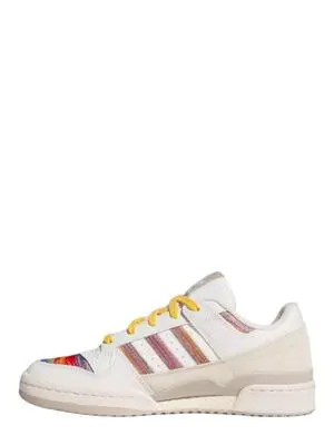 Adidas Forum Low Cl "cloud White Better Scarlet - Cloud White/better Scarlet/blue Bird