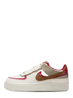 Nike Nike Air Force 1 Shadow Sneakers Phantom/fire Red/khaki