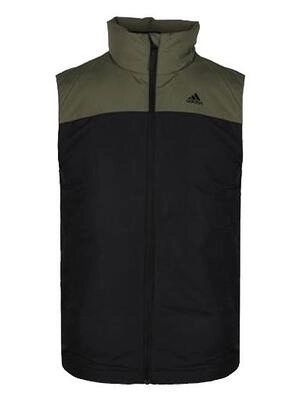 Adidas Padded Stand Collar Vest - Black