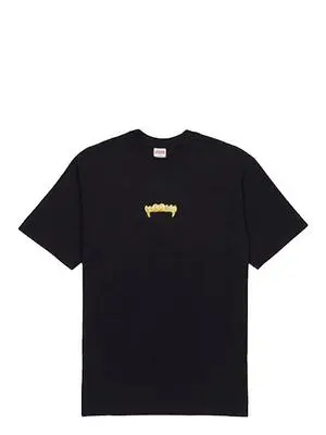 Supreme Ss19 Fronts Tee Short Sleeve Round Neck - Black