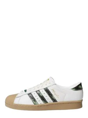 Adidas Metropolitan X Superstar 80 Gum Sole Sneakers - White