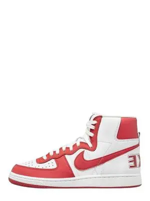 Nike Terminator High X Comme Des Garcons Homme Plus Sneakers - White/university Red