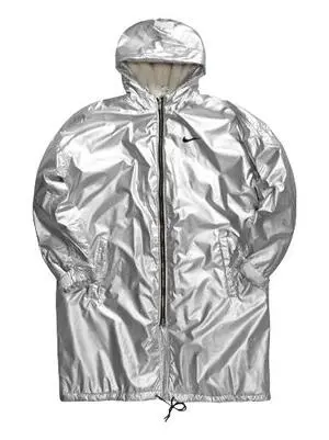 Nike Nrg Ti Parka X Fear Of God Jacket - Metallic Silver