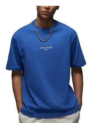 JORDAN Wordmark 85 T-shirt Asia Sizing - Blue