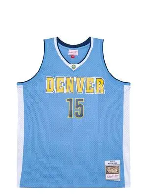Mitchell & Ness Nba Denver Nuggets Nikola Jokic 2016/17 Road Jersey #15 - Blue
