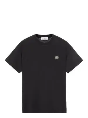 Stone Island Patch Logo T-shirt - Black