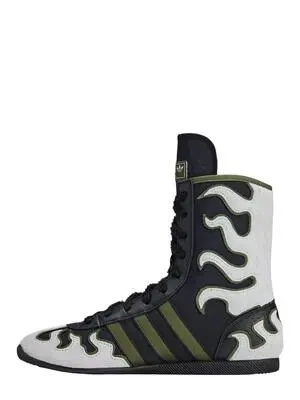 Adidas X Brain Dead Japan Hi Sneakers - Core Black/crystal White/gold Metallic