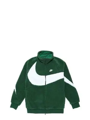 Nike Nike Big Swoosh Reversible Boa Jacket Green