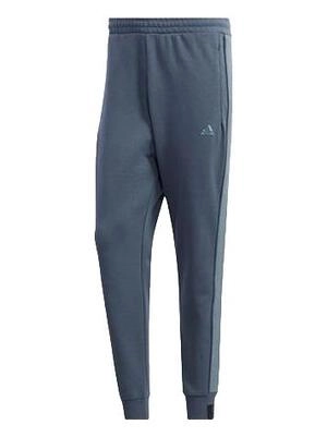 Adidas Wj Pnt Swt Logo Printing Sports Pants - Blue