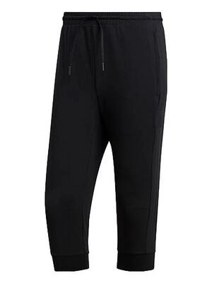 Adidas M Pnt 34 Dk 3s Training Running Sports Slim Fit Cropped Pants - Black