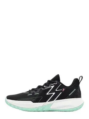 361 DEGREES Big3 Team Athletic Sneakers - Black/mint/white
