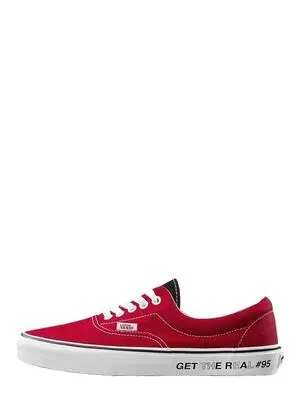 VANS Vans Era Suede Lace Up Sneakers Red/white