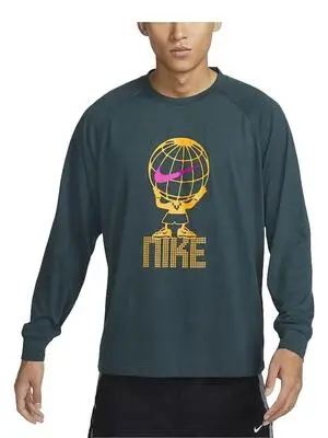 Nike Dri-fit Culture Of Football Long-sleeve T-shirt - Green