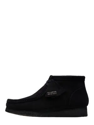 Clarks Wallabee Boots Suede - Black