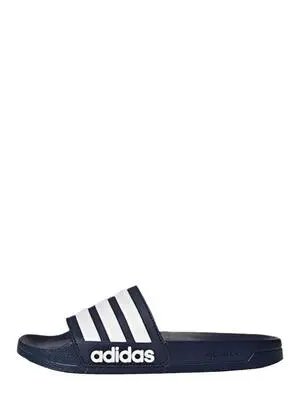 Adidas Adilette Slides - Blue/white