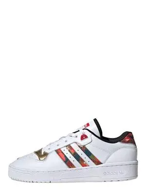 Adidas Rivalry Low Sneakers - Black/gold/red