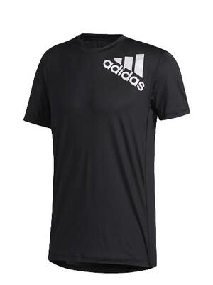 Adidas Ask 2 Ftd Bos T Logo Printing Sports Training Short Sleeve - Black