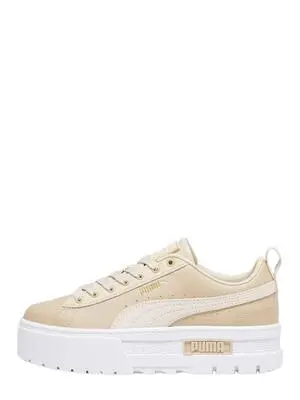 PUMA Mayze Platform Sneakers - Beige/white