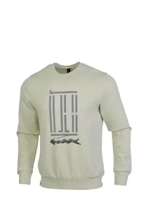 Adidas Athleisure Casual Sports Pullover - Yellow